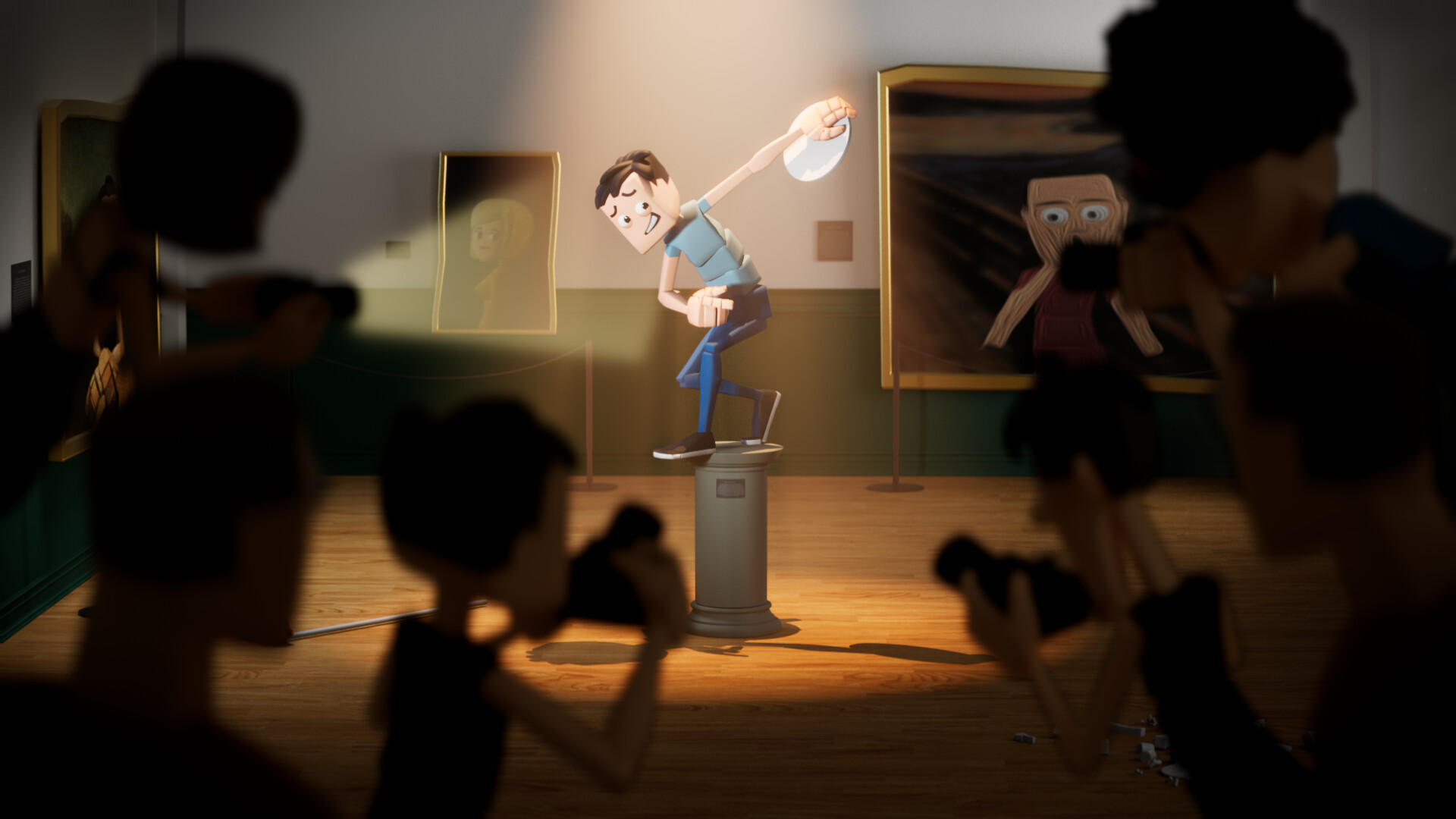 ArtStation - Museum Body Acting