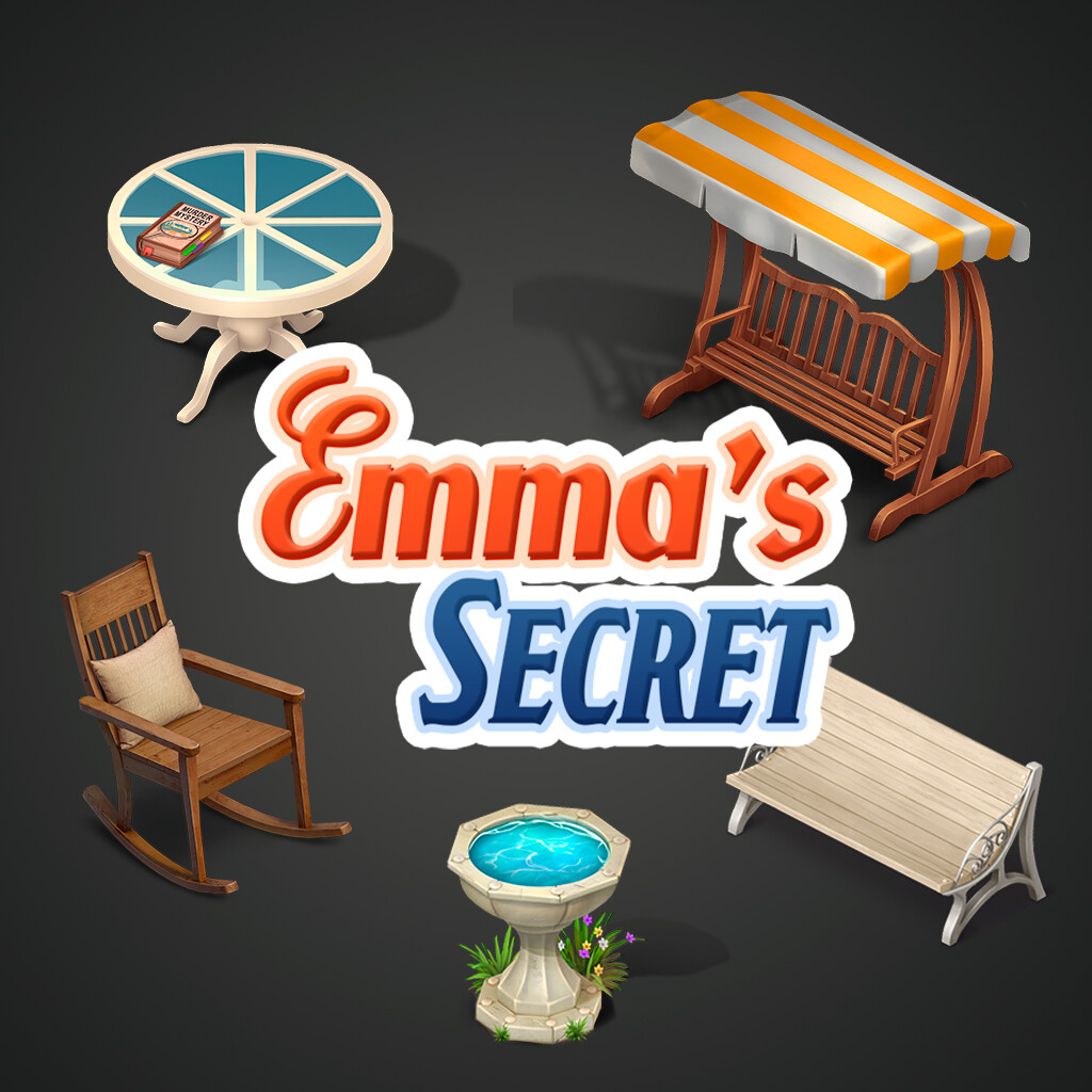 KAIF Games Studio - Emma's Secret - Environment Objects