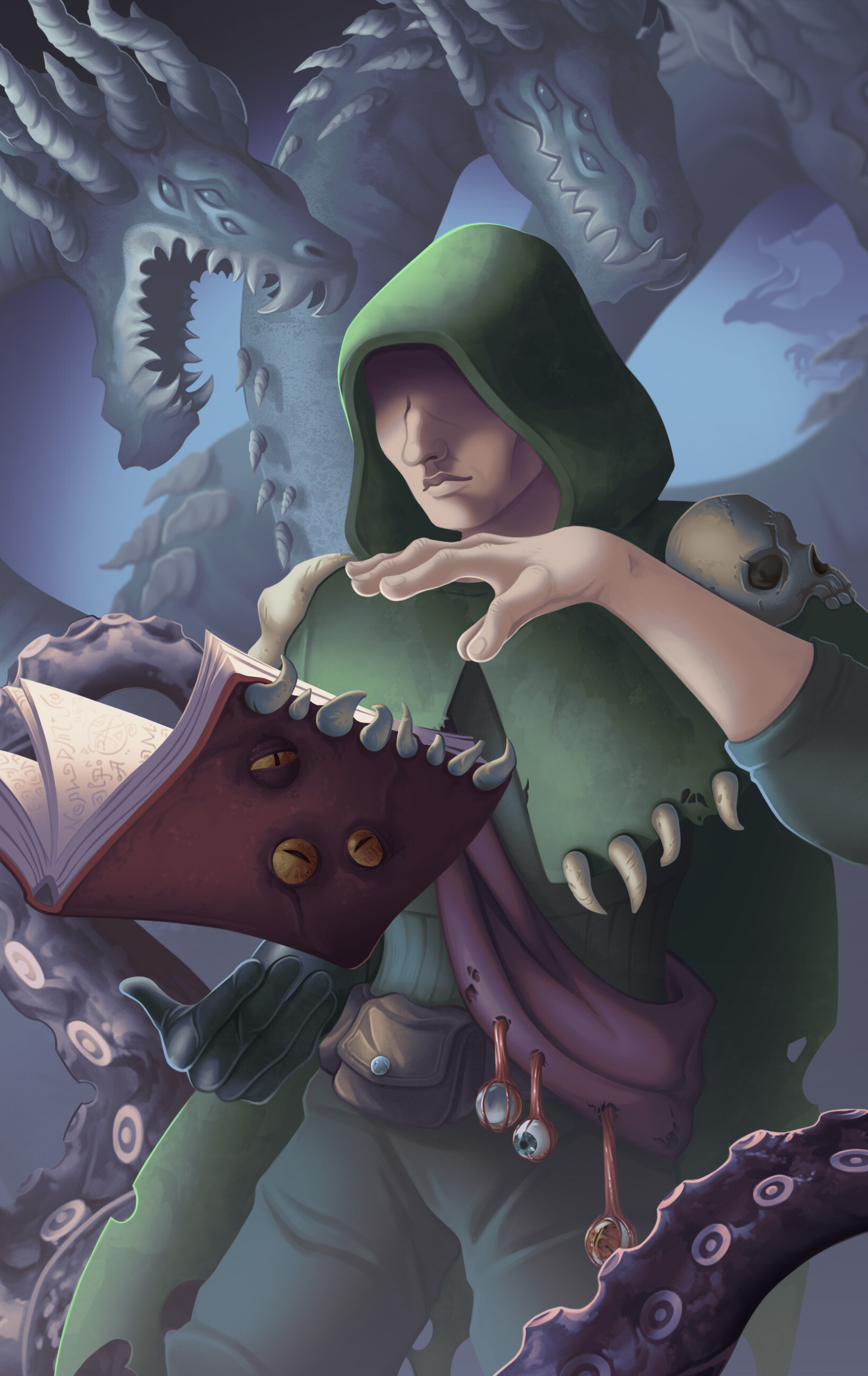 ArtStation - Demonology class in Warlock game