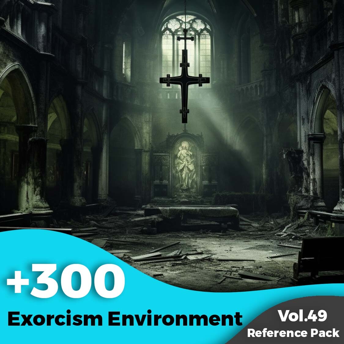 ArtStation - +300 Exorcism Environment Concept (4k) | Vol_49