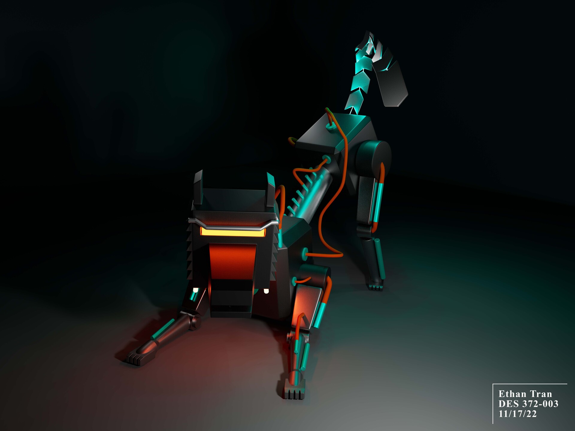 ArtStation - Mechanical Creature (2022)