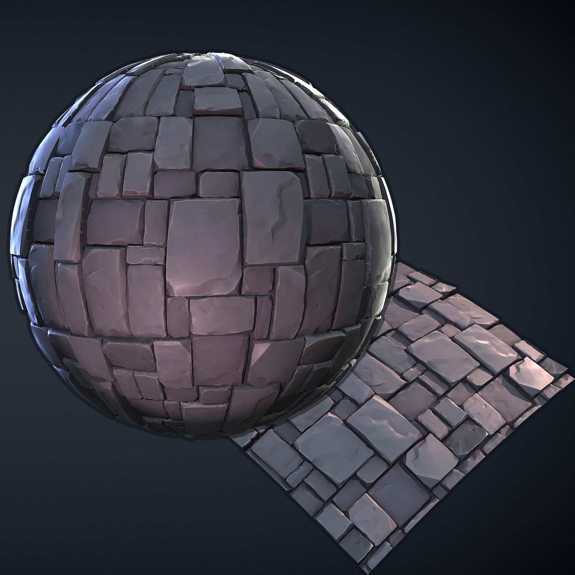 ArtStation - Stone Slab Floor