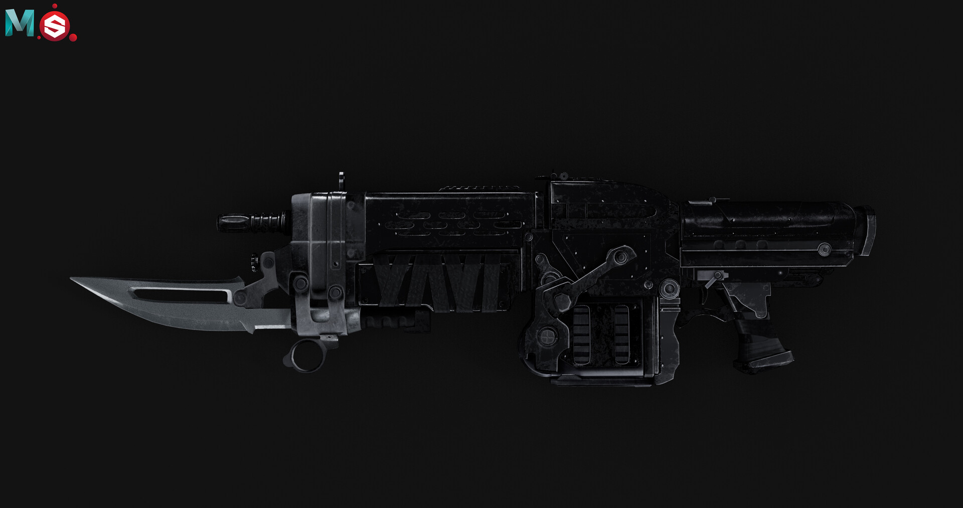 ArtStation - Retro Lancer 3d Model
