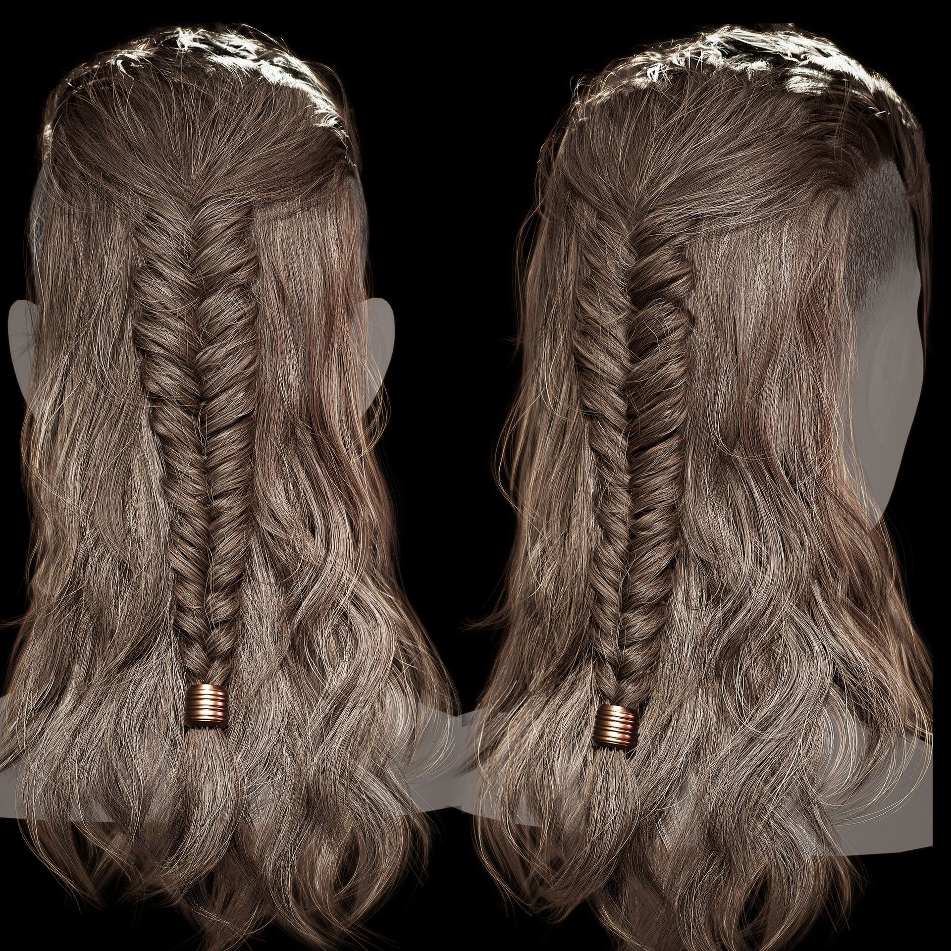 ArtStation - Realtime Hair - With Breakdowns Unreal engine 5