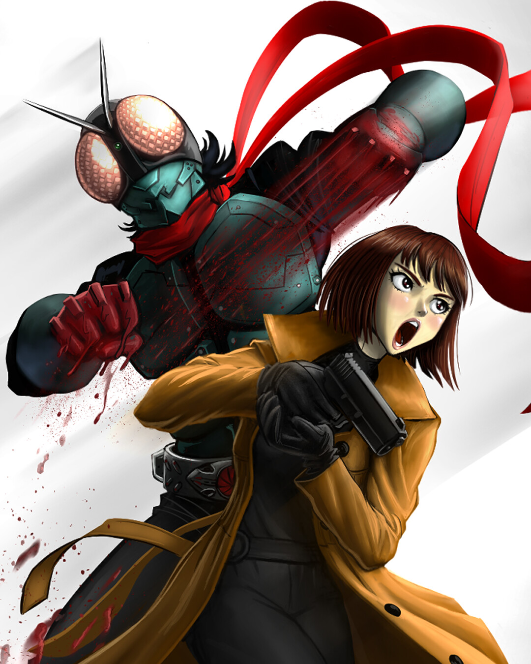 ArtStation - Shin Kamen Rider