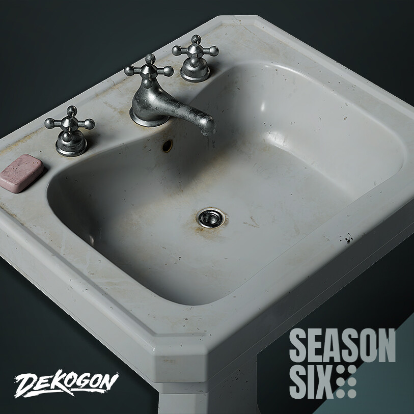 ArtStation - Dekogon season Season 6 Props- Sink