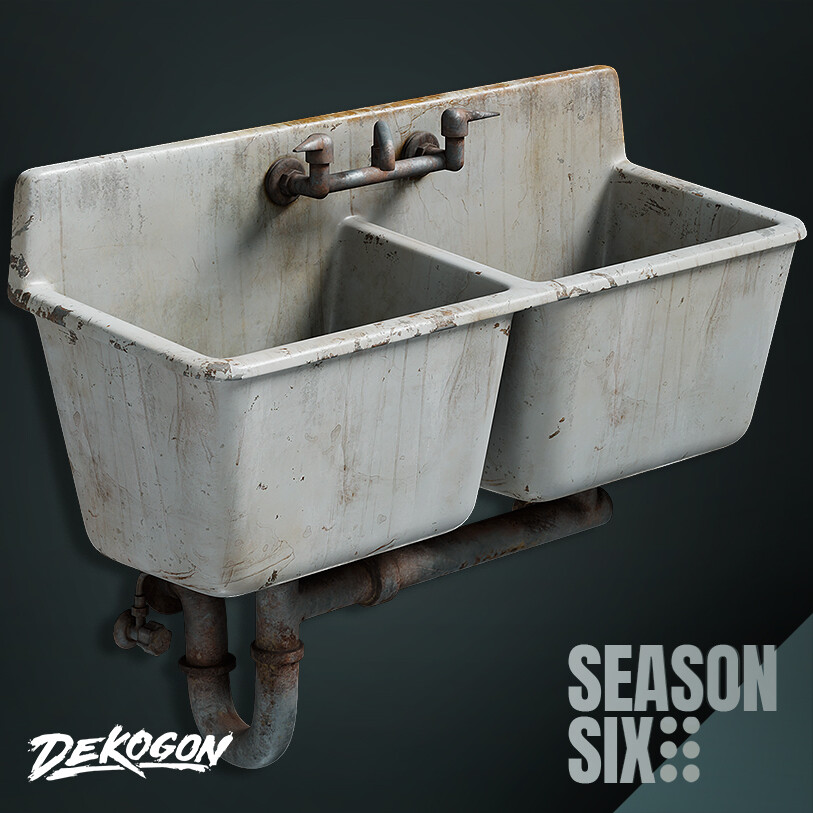 ArtStation - Dekogon season Season 6 Props- Sink
