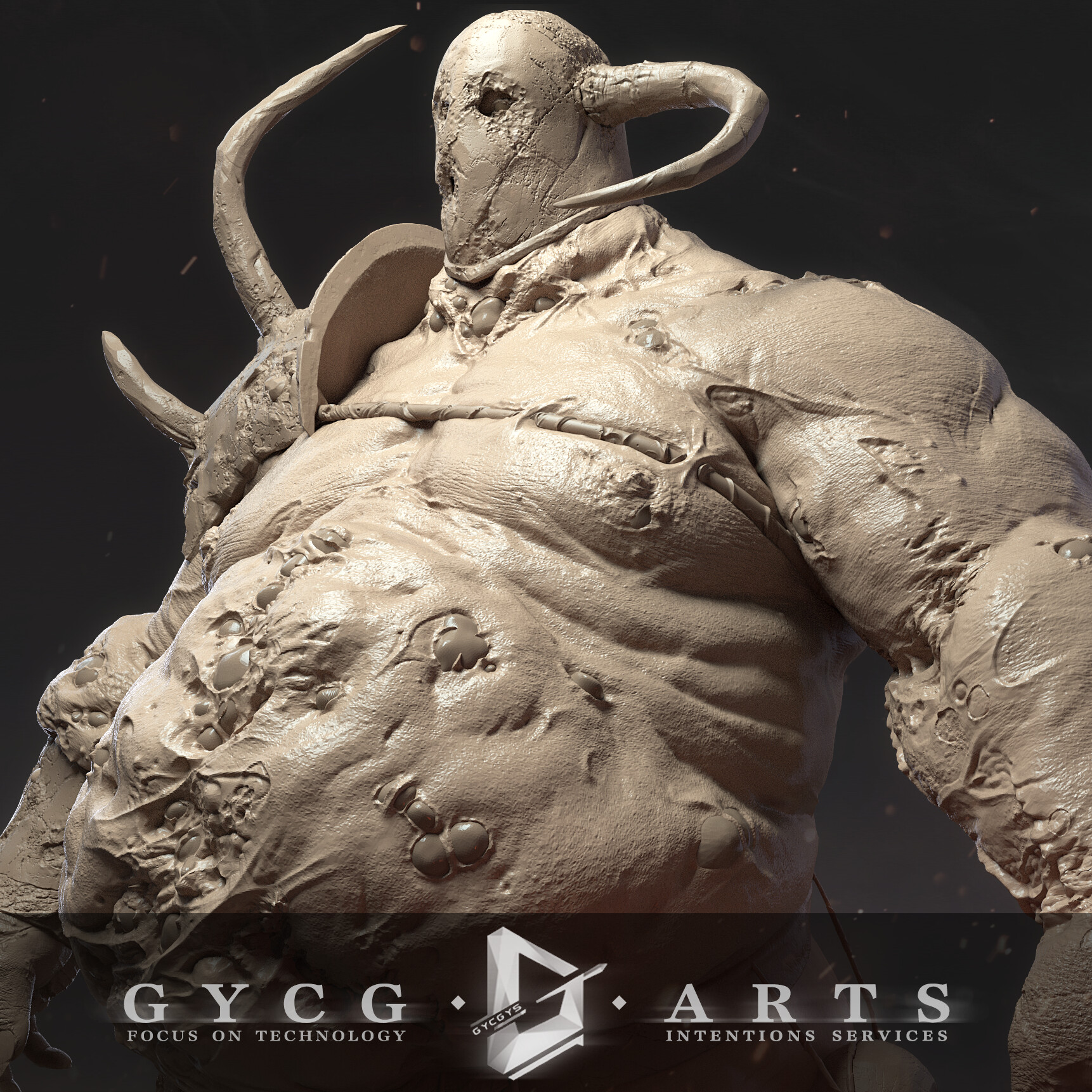 ArtStation - 丧尸屠夫-Zombie butcher