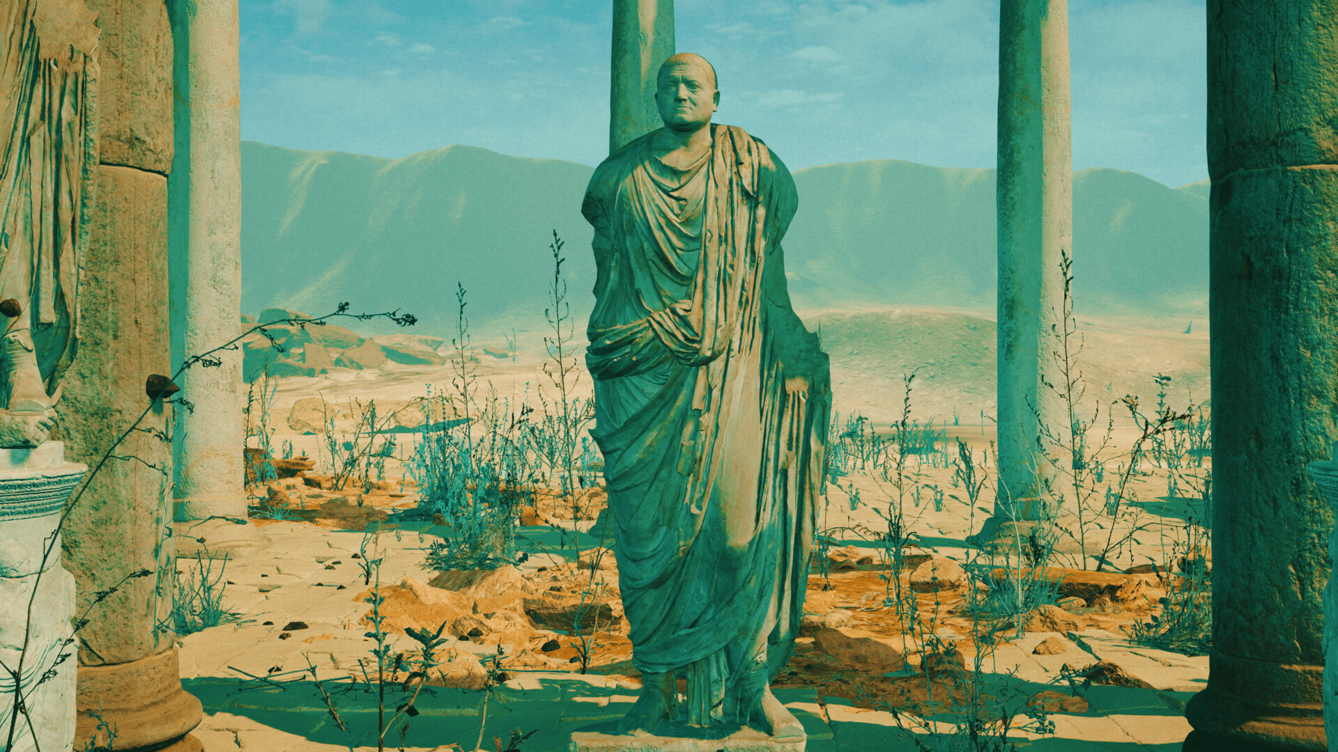 ArtStation - Photorealistic Roman Ruins Made with Unity