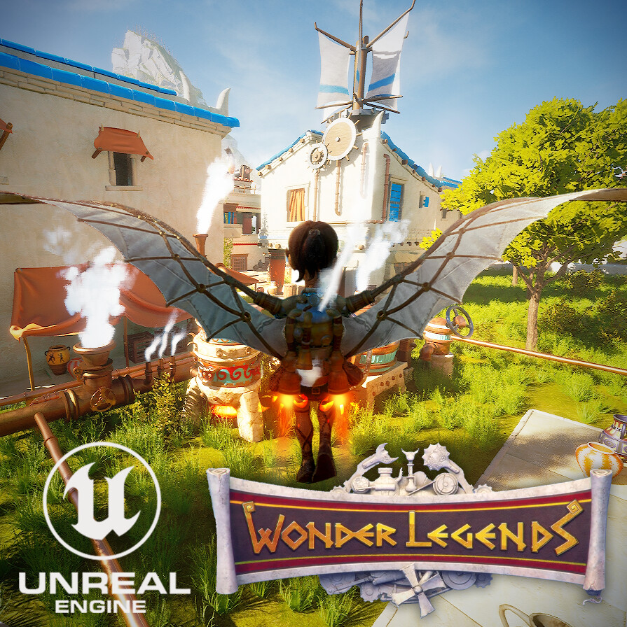 ArtStation - VFX FOR WONDER LEGENDS - UE5 Real-Time VFX
