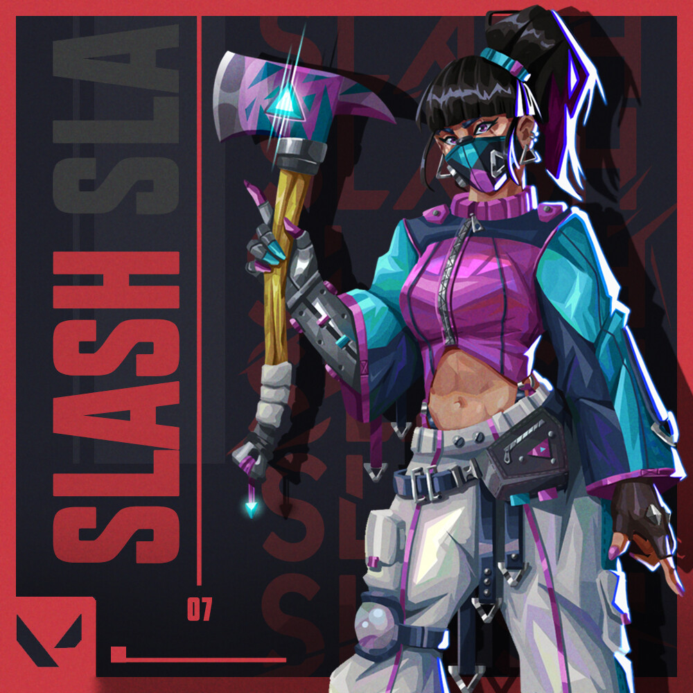 Artstation Slash Valorant Art