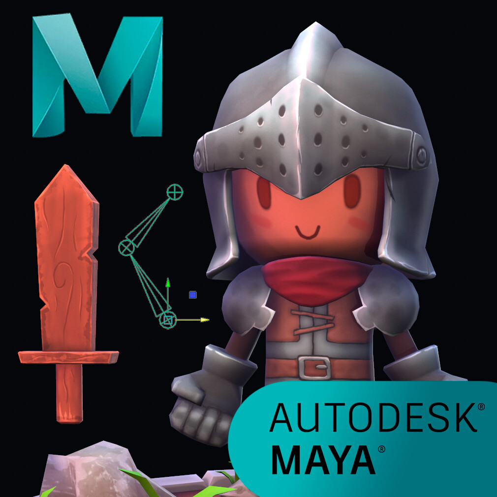 ArtStation - Little Knight animation practice