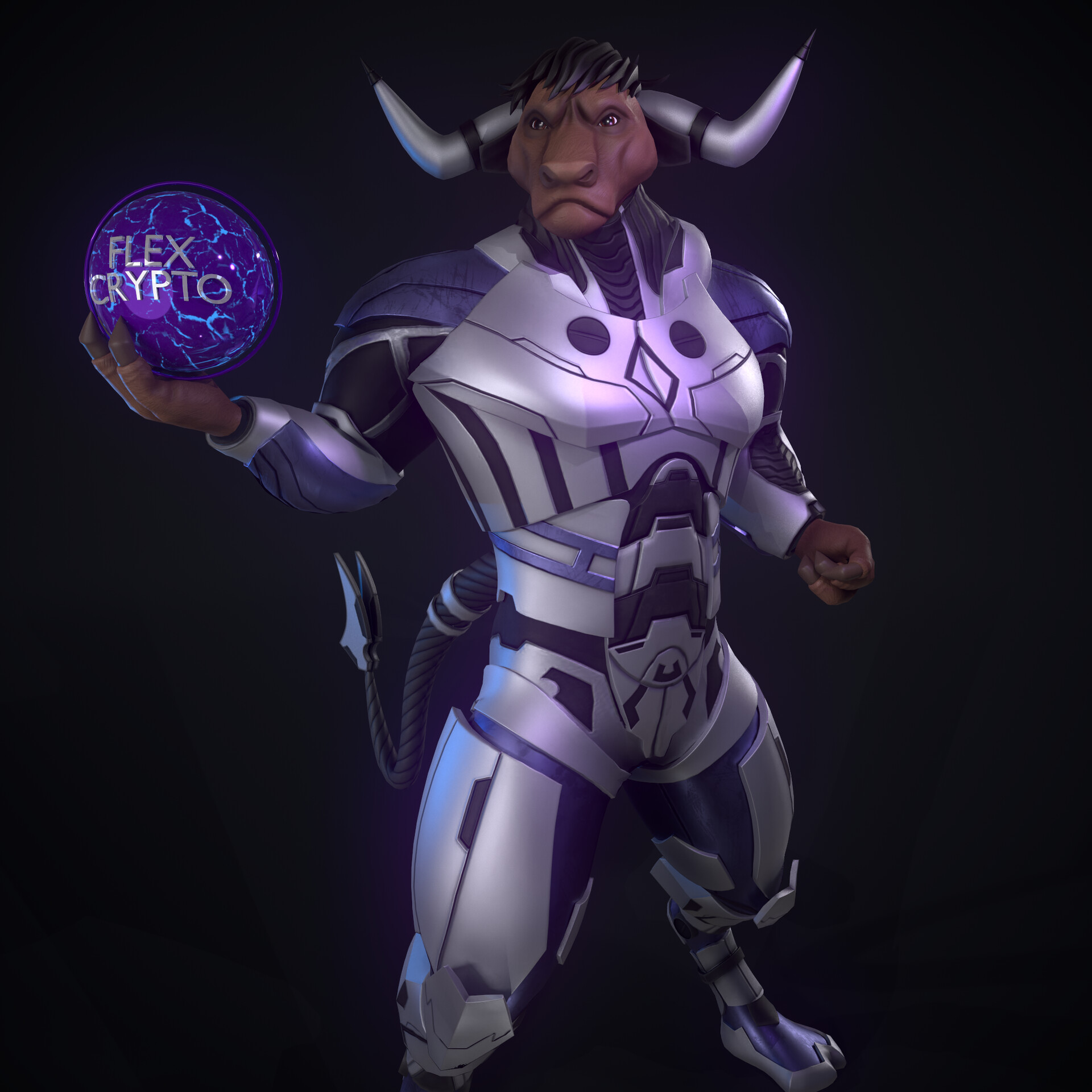 ArtStation - Robotic Bull