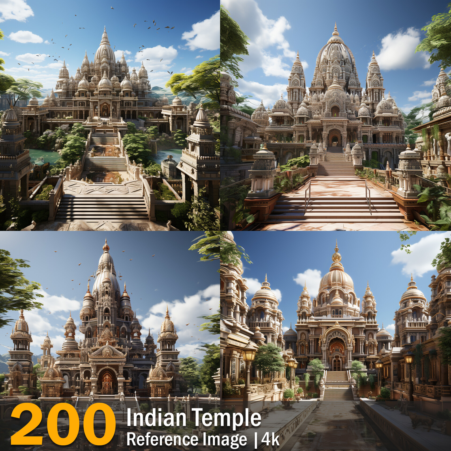 ArtStation - Indian Temple | Reference Images | 4K