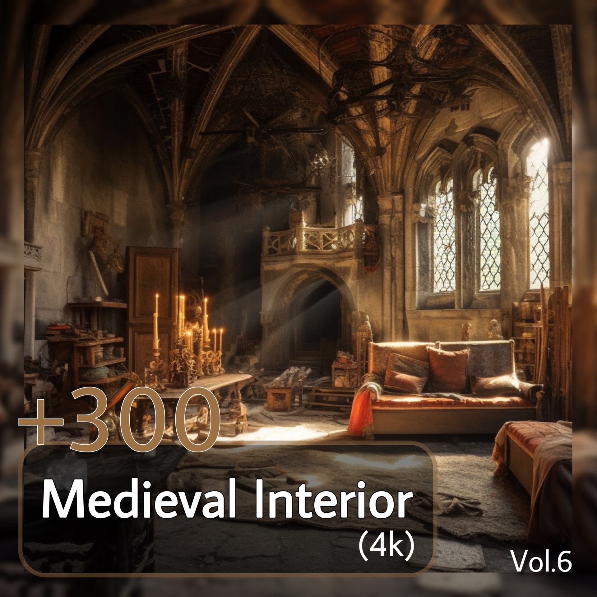 ArtStation - +300 Medieval Interior Concept (4K)