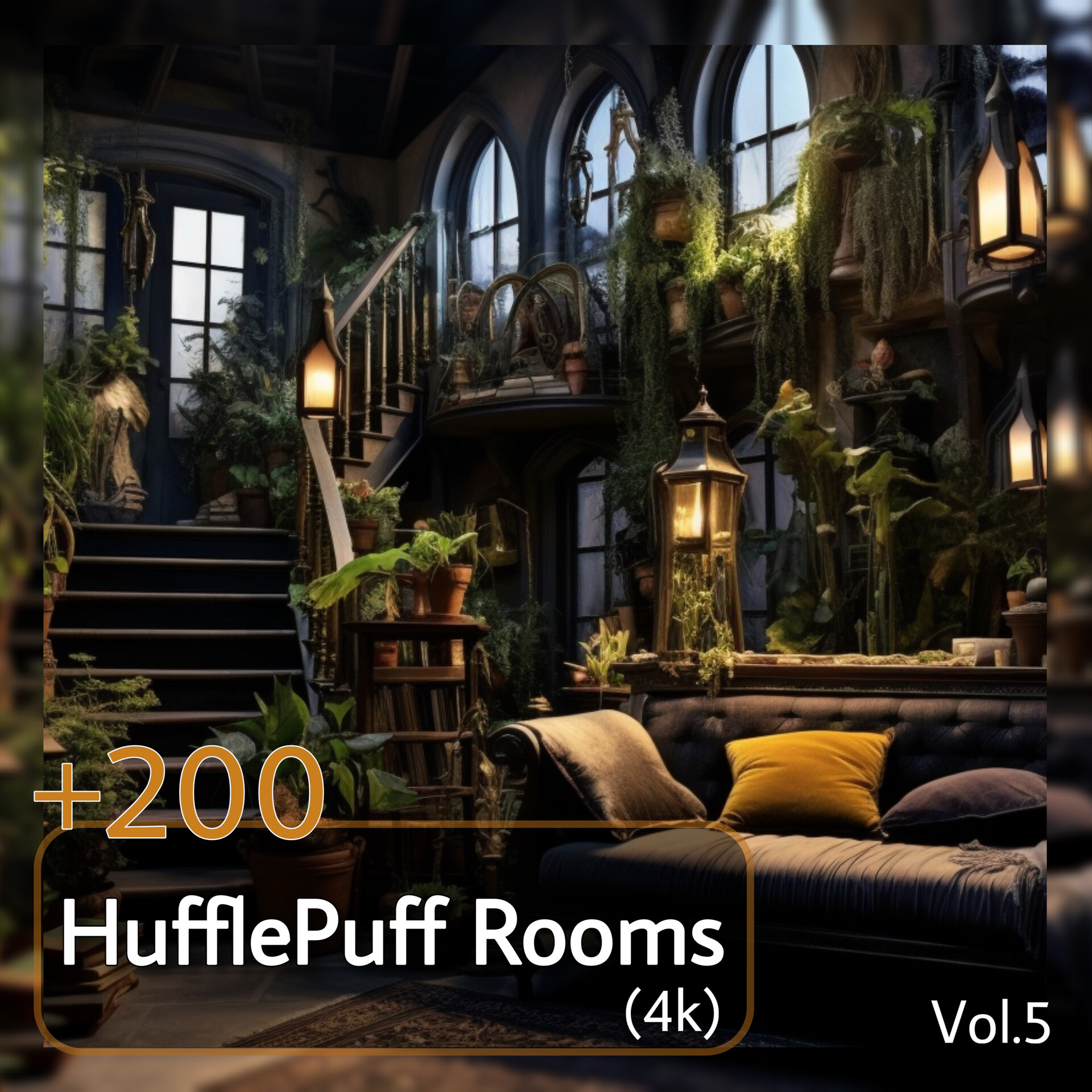 ArtStation - +200 Hufflepuff Rooms Concept (4K)