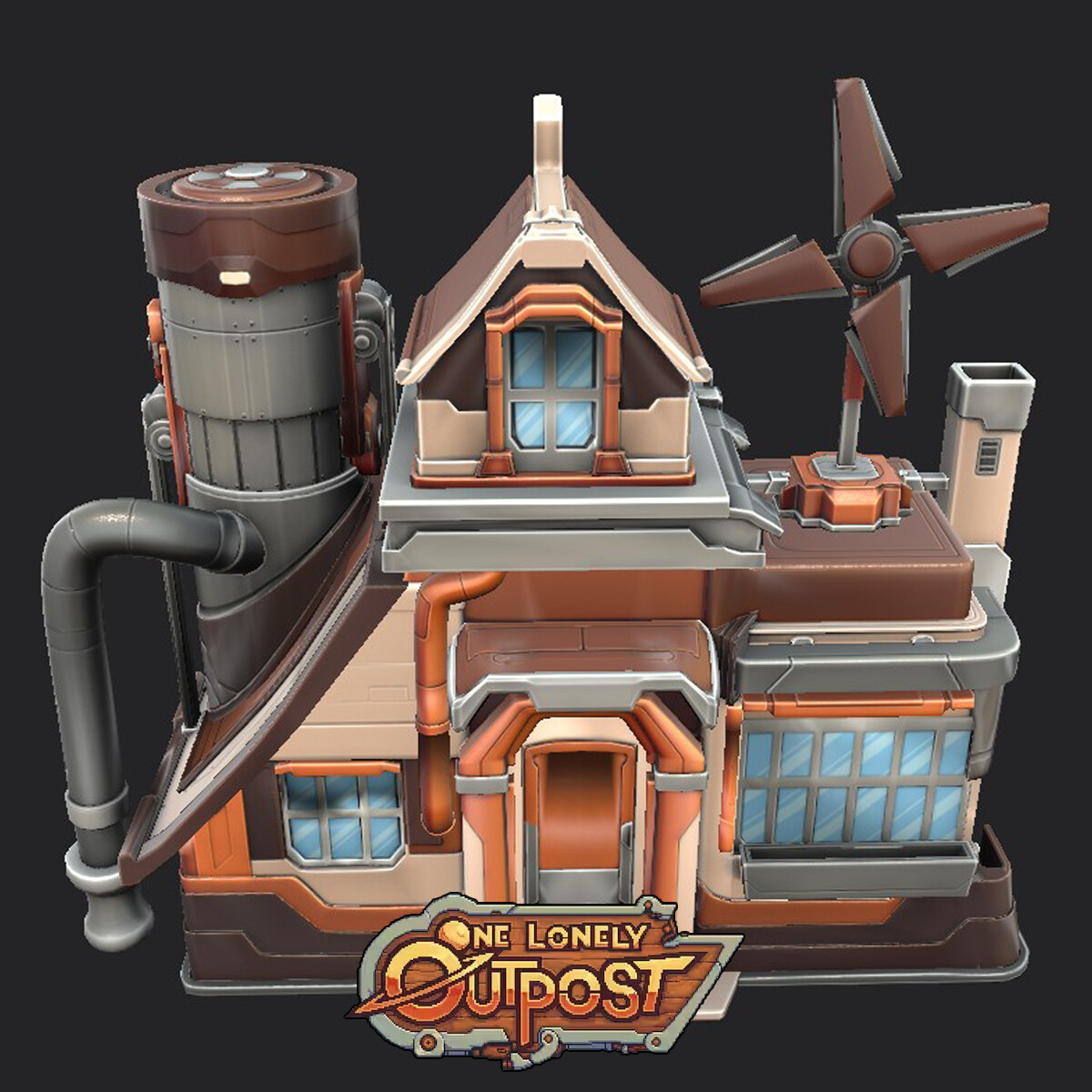 ArtStation - Mill House 3D Design