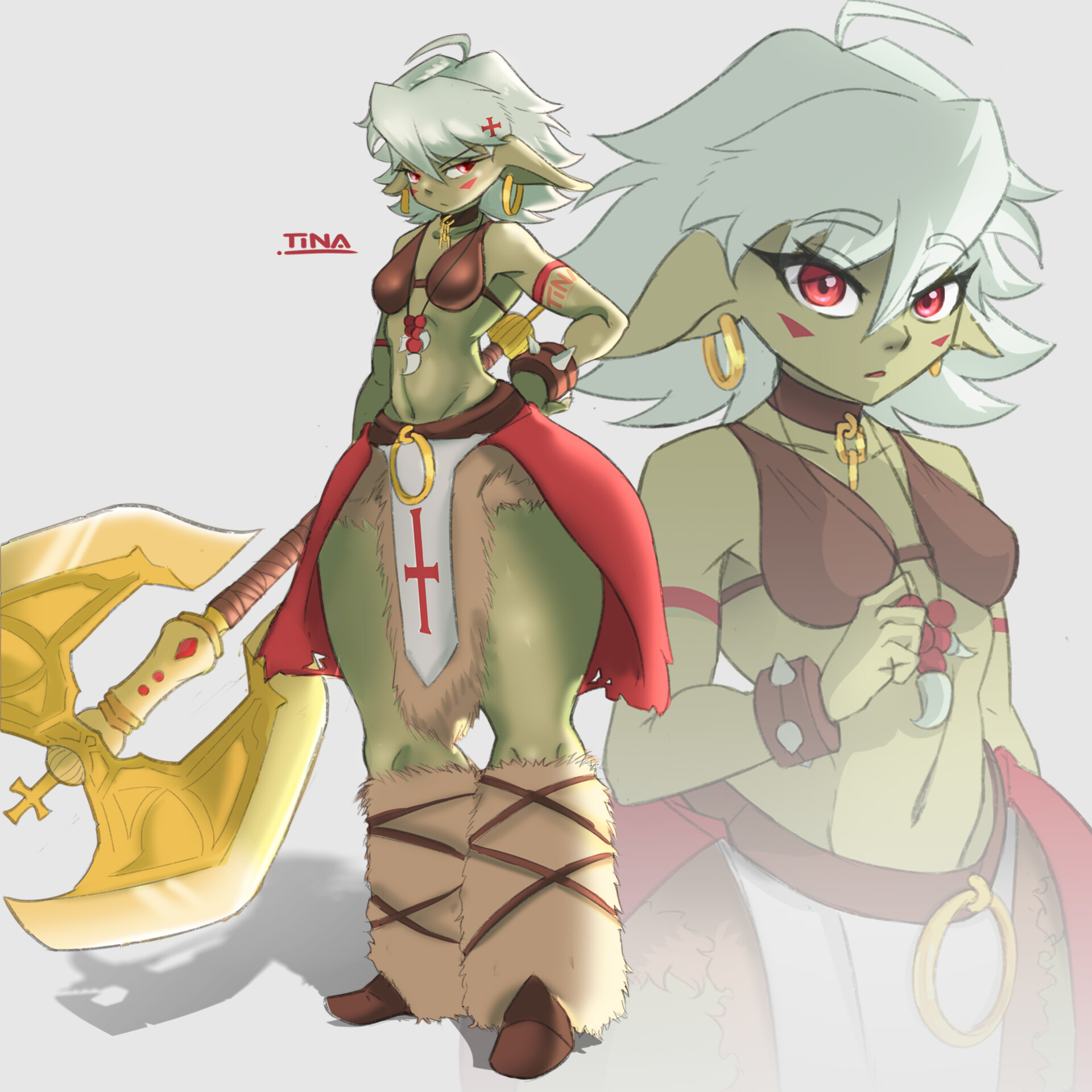 ArtStation - Character Design - Tina