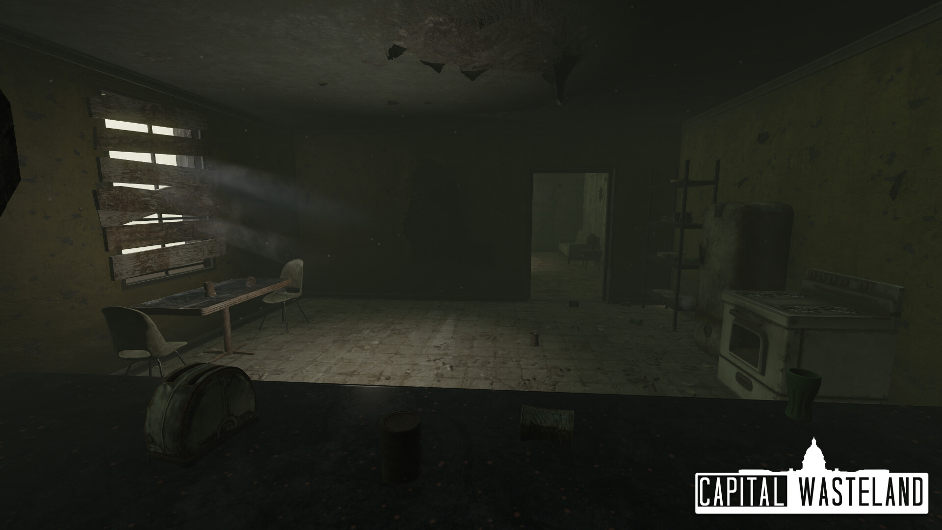 ArtStation - Fallout 4: Capital Wasteland - Big Town Interiors