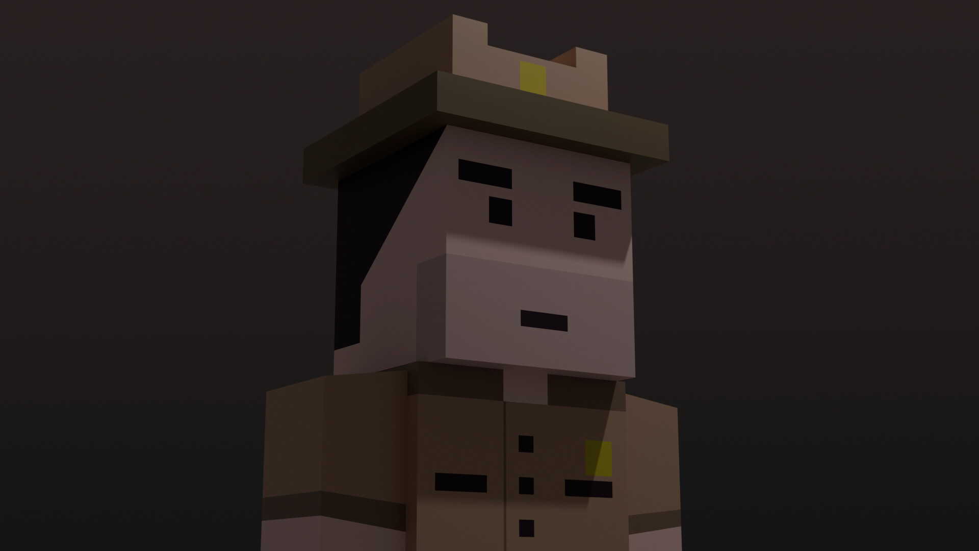 ArtStation - Sheriff & Zombie 3D Models