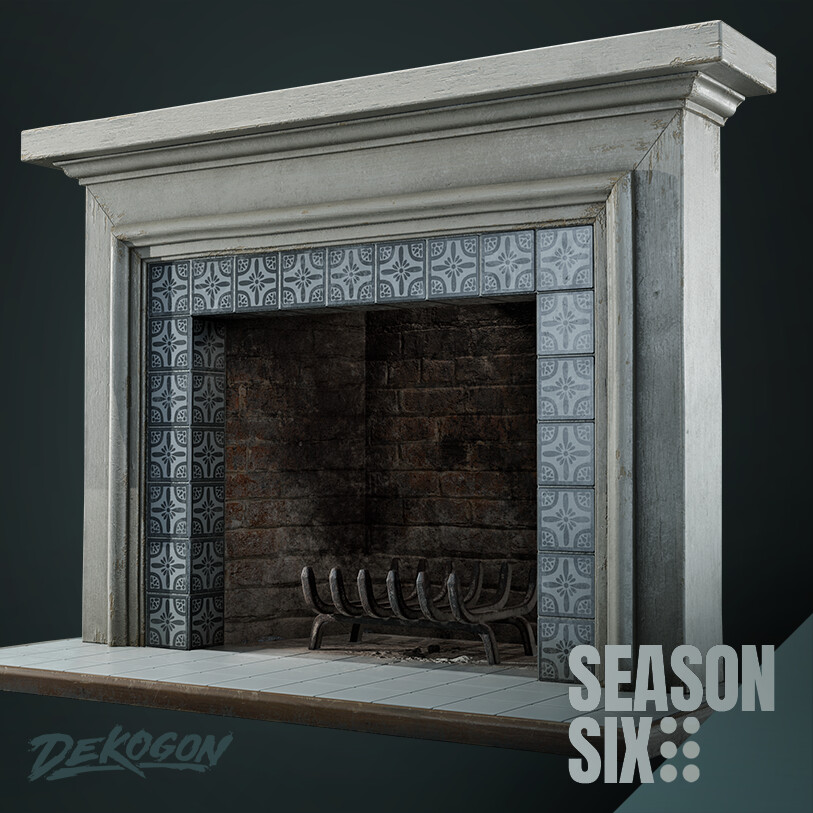 ArtStation - Fireplace