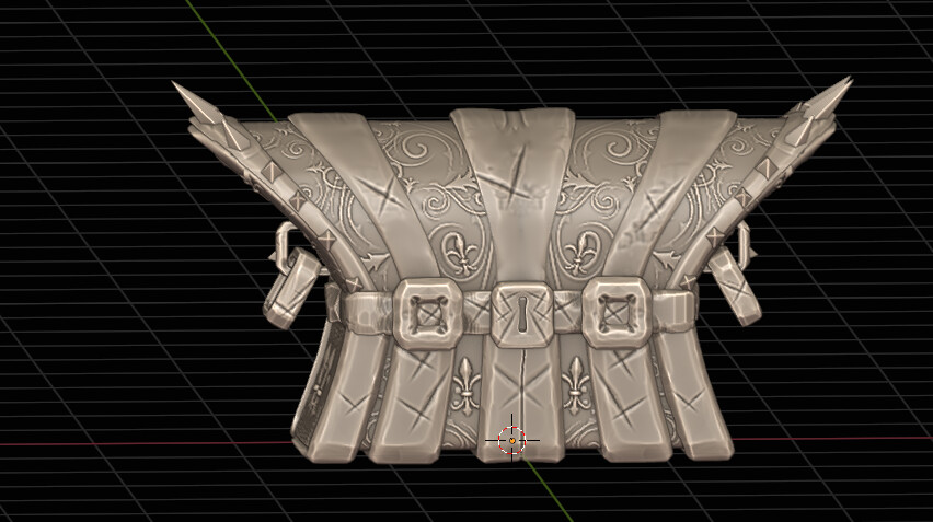 ArtStation - chest sculpt