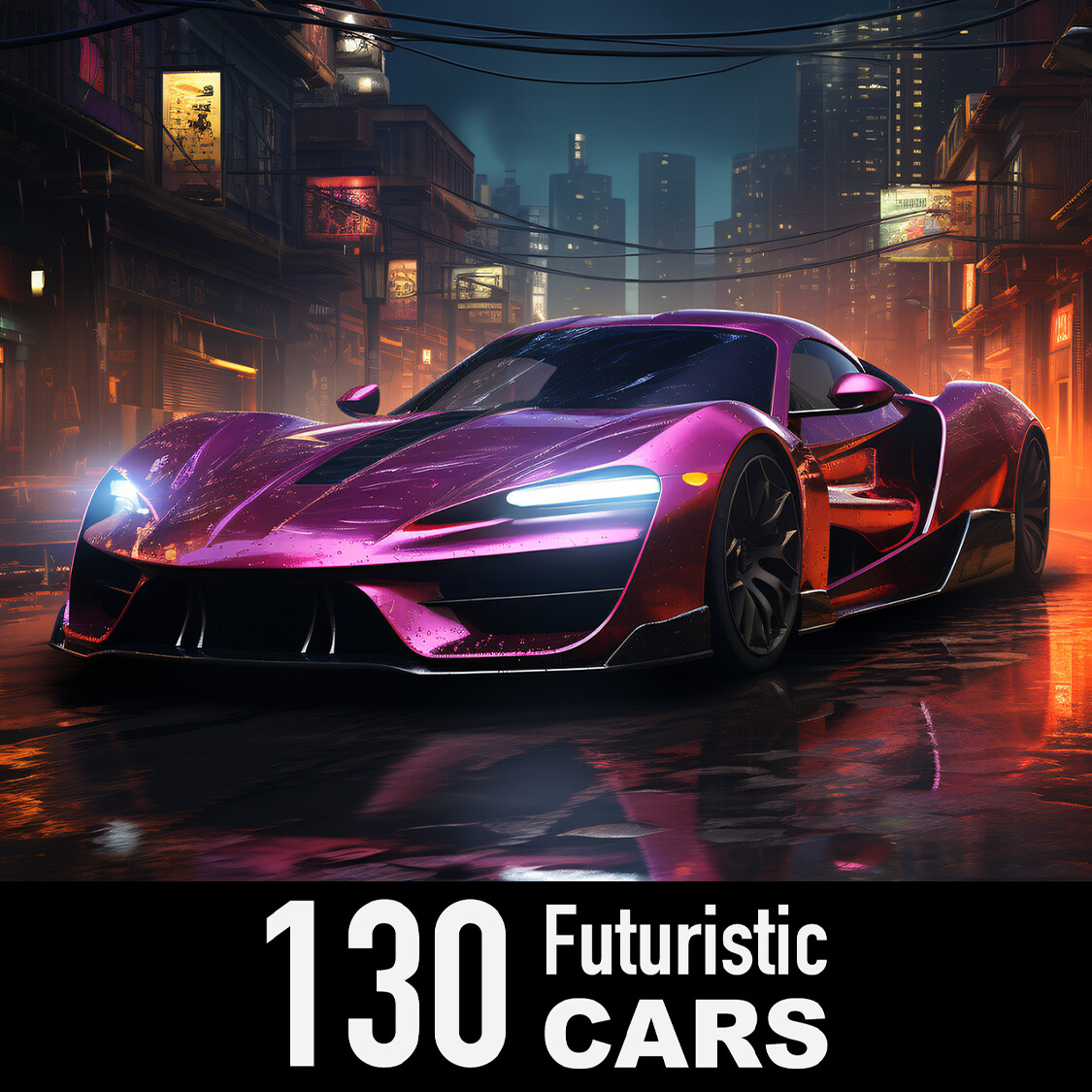 ArtStation - 130 Futuristic Cars Concept (4k)