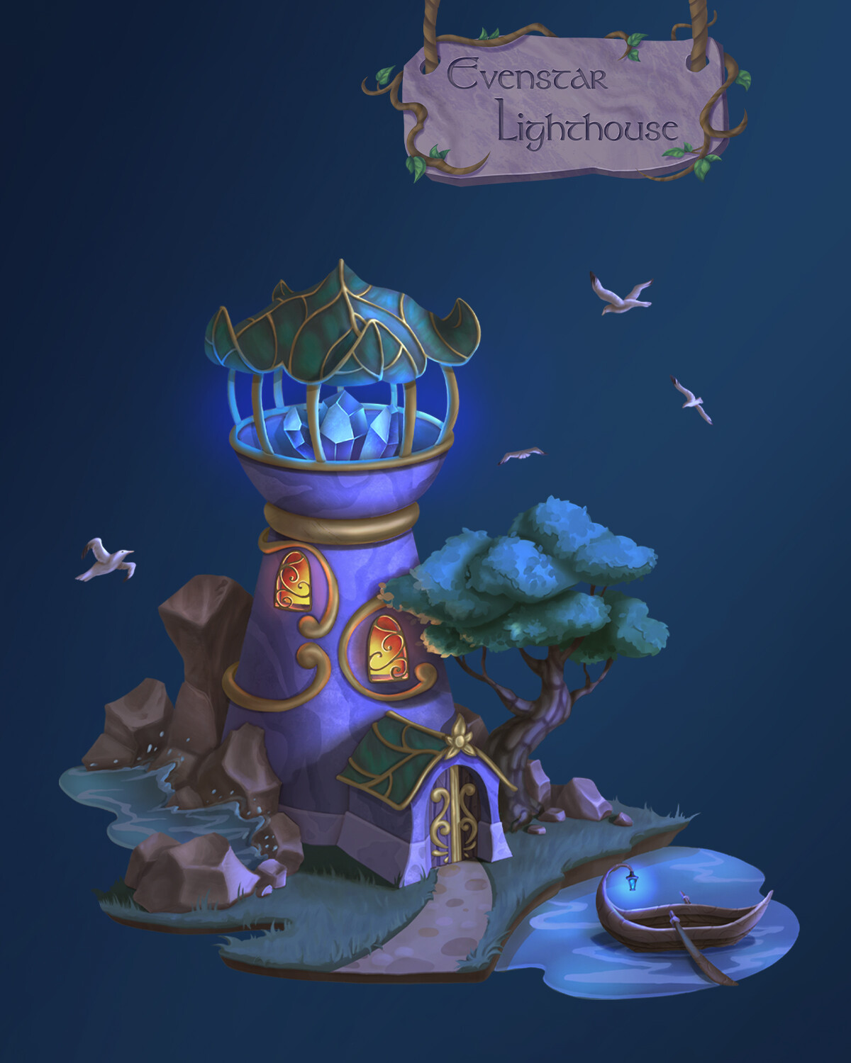 ArtStation - Evenstar Lighthouse