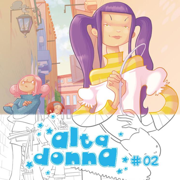 ArtStation - Alta Donna #2 | Comic book colors