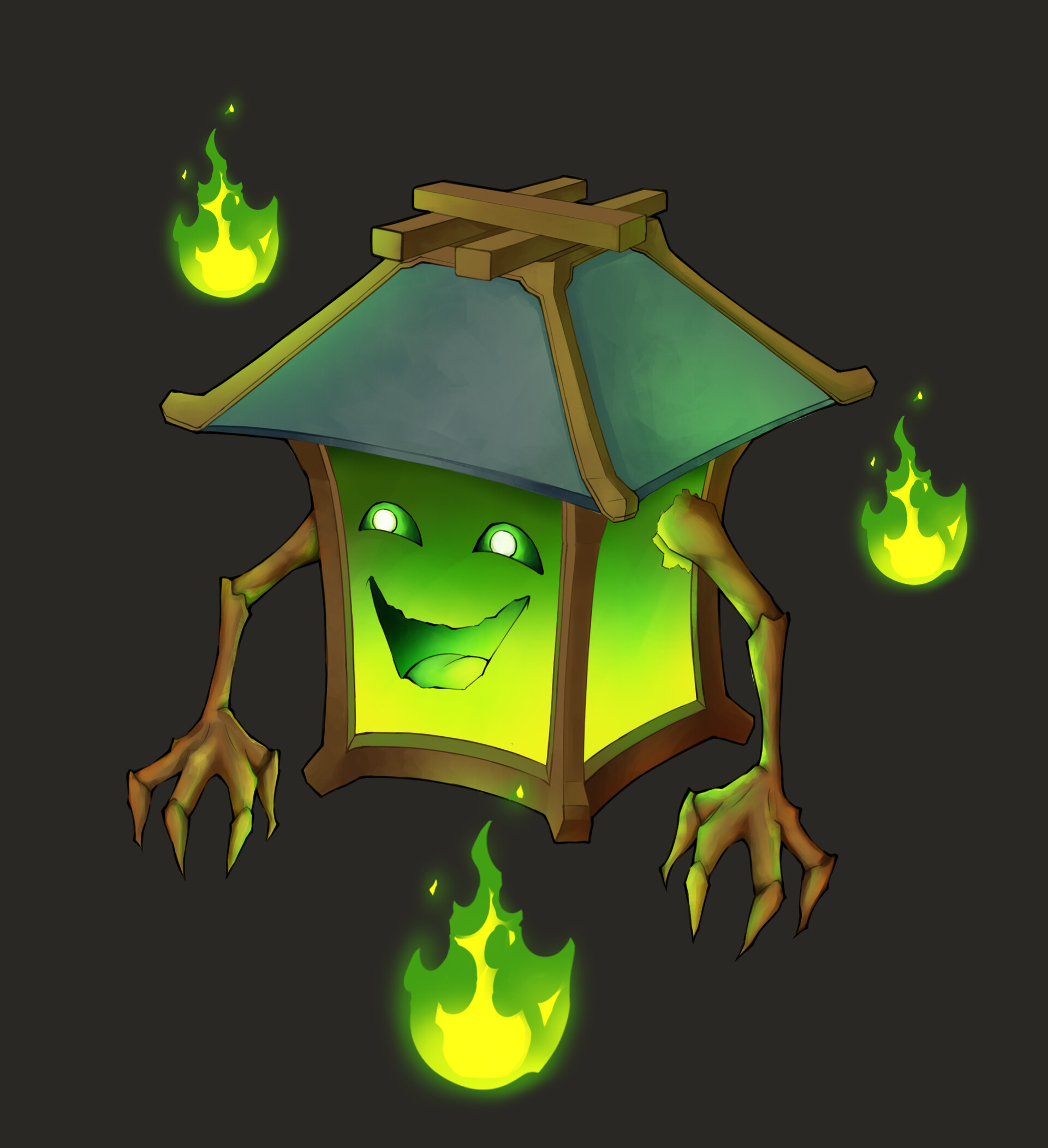 ArtStation - Lantern ghost