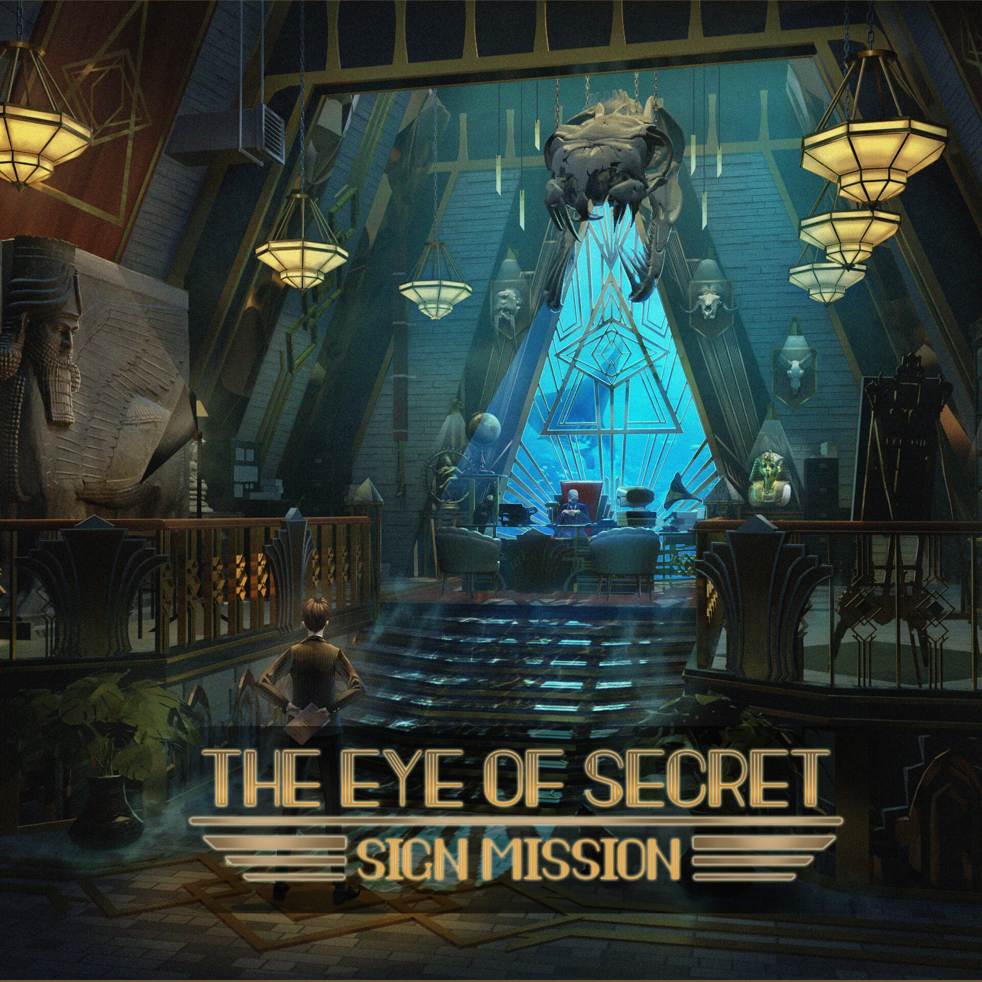 ArtStation - The eye of secret: sign mission scene