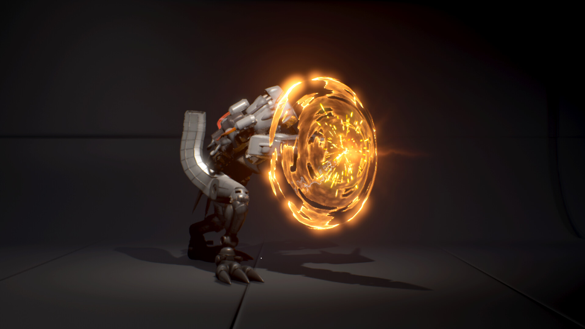 ArtStation - A powerful impact with a shockwave