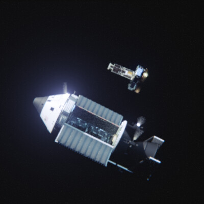 ArtStation - Satellite Deployment and Prep for Deorbit