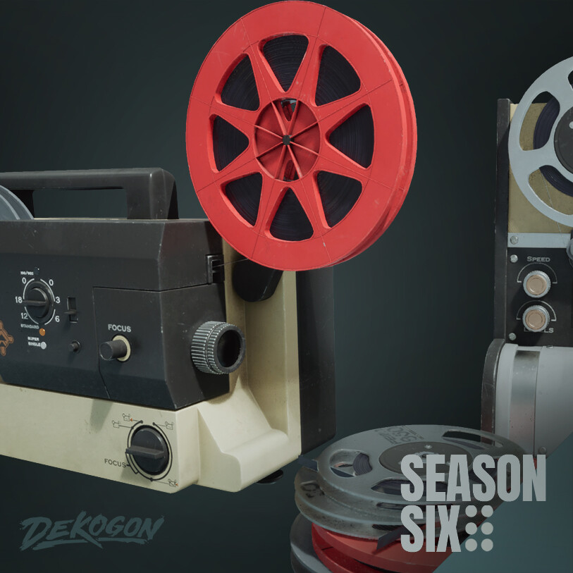 ArtStation - Dekogon Retro 80s Volume 02 - Projector