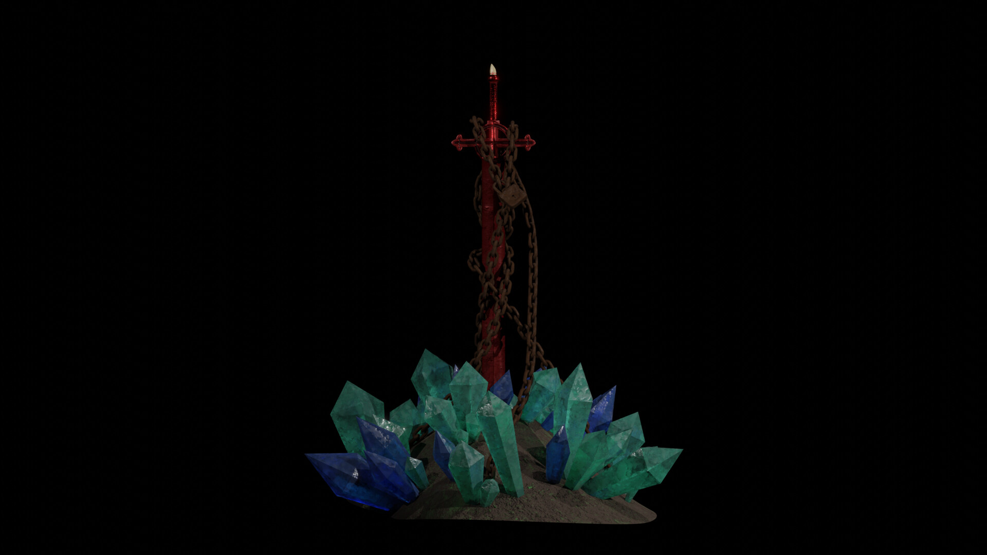 ArtStation - Finn's Demon Blood Sword (from Adventure Time)