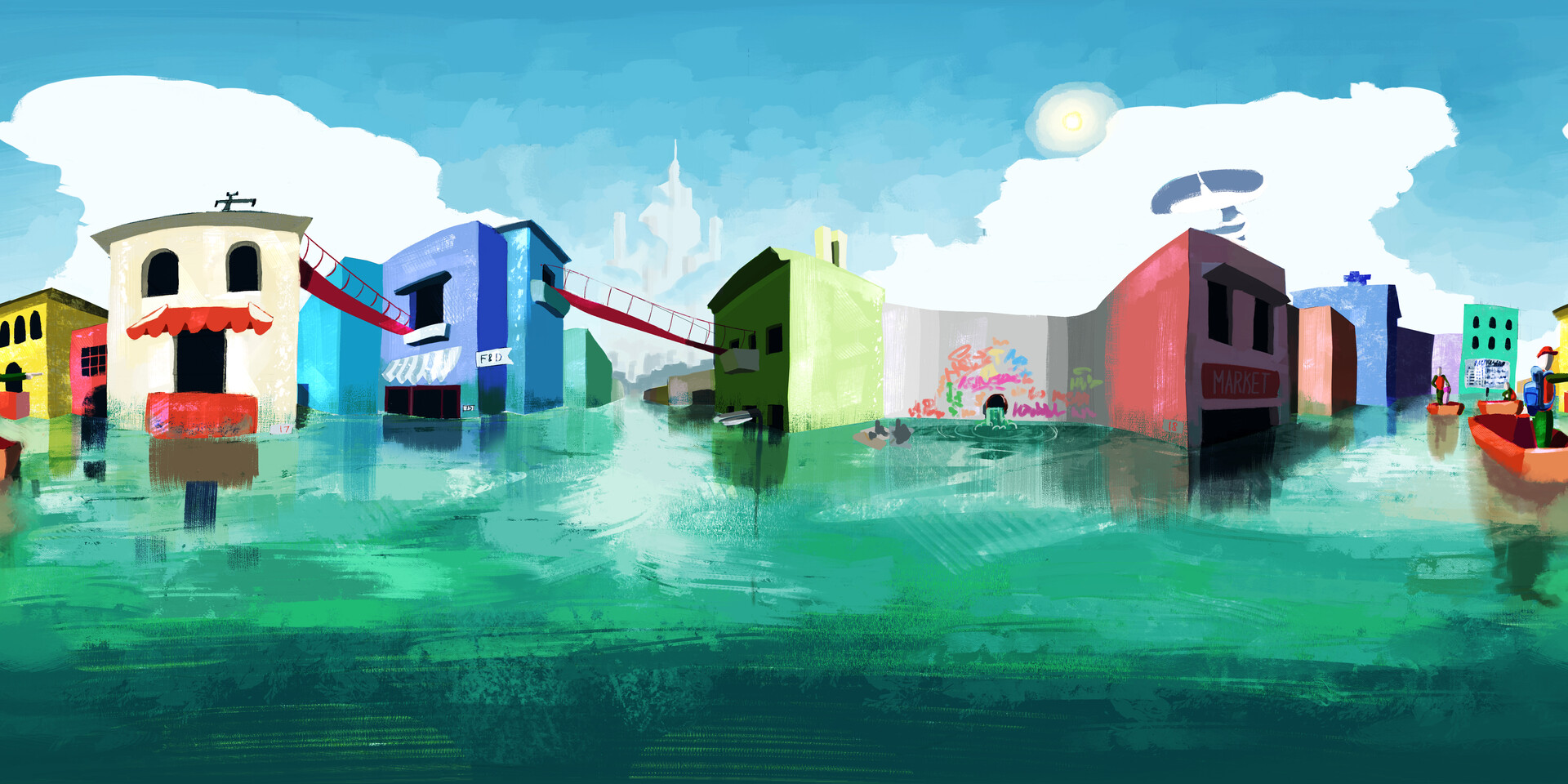 ArtStation - 360 pano Water unbelievable