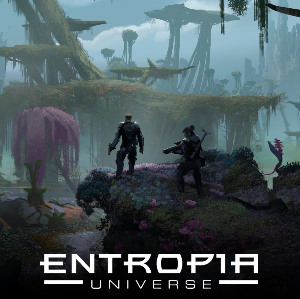ArtStation - Entropia Universe - Project Odyssey swamp