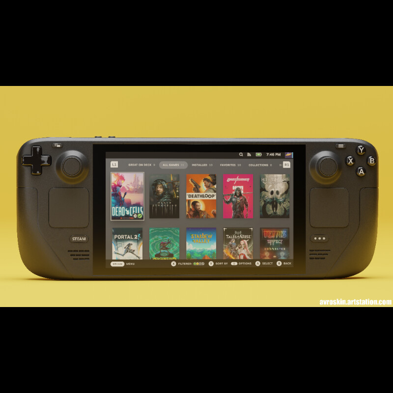 ArtStation - Steam Deck
