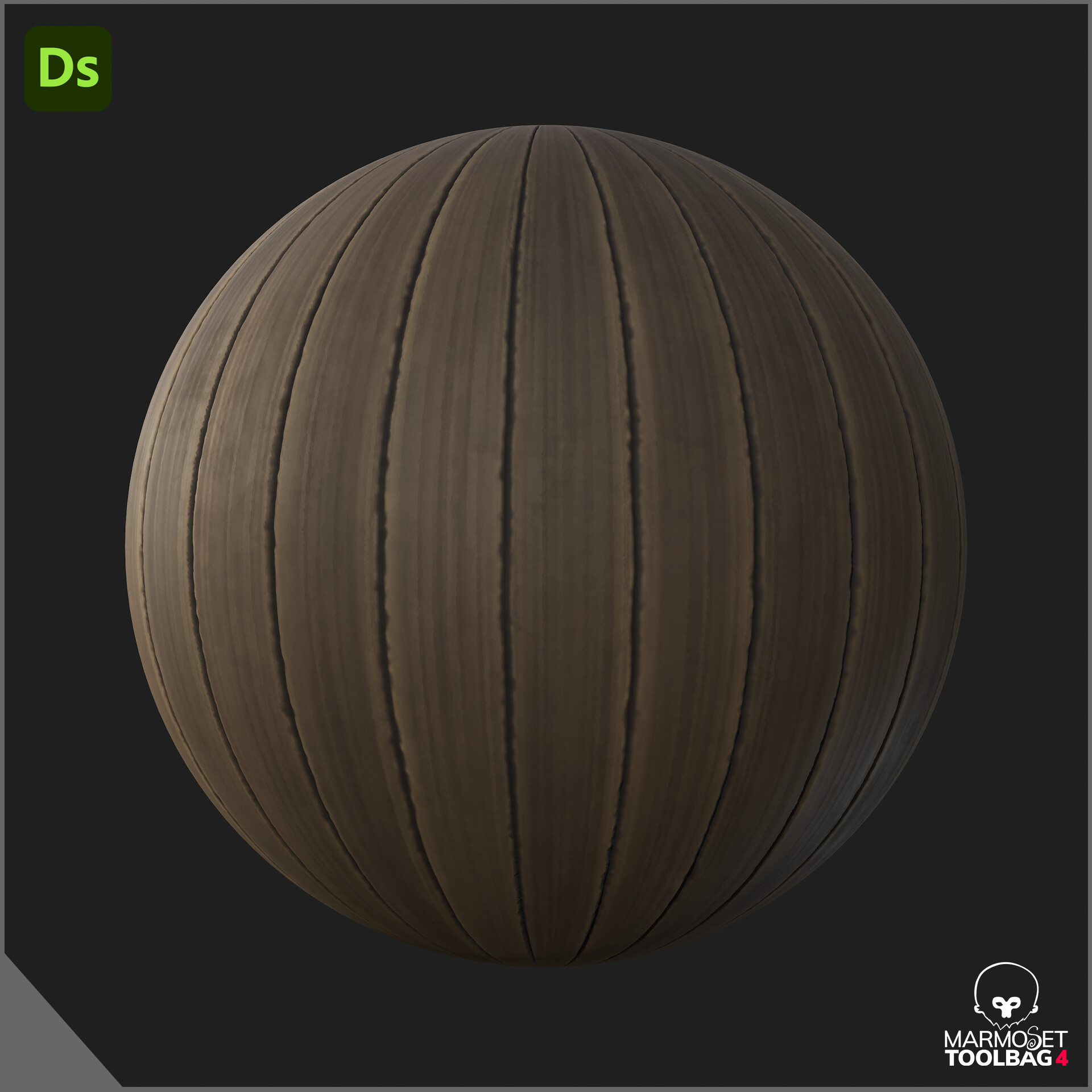ArtStation - Stylized Wood Plank Material