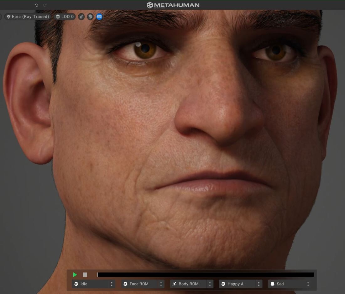 ArtStation - MetaHuman create from face sculpt