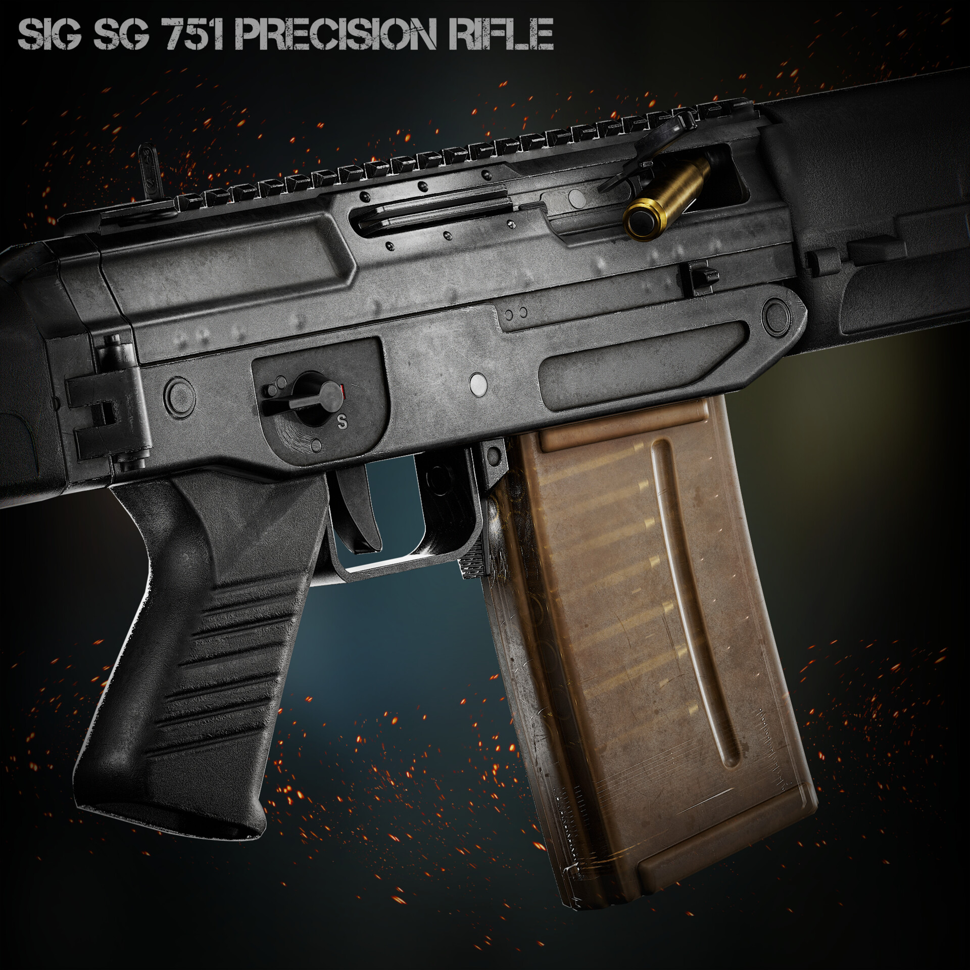 Tomas Peralta - SIG SG 751 Rifle