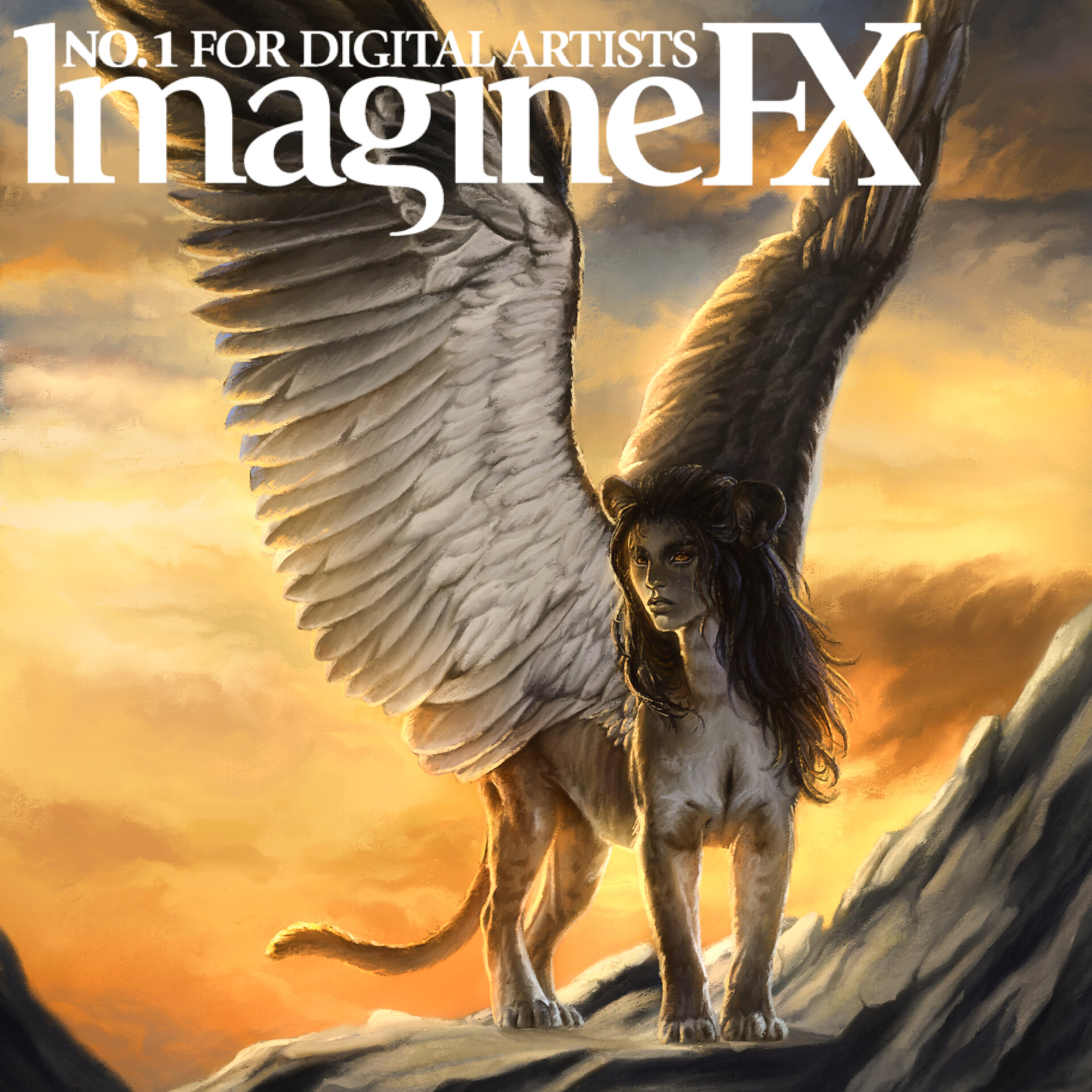 ArtStation - Sphinx creature design//Procreate Workshop for ImagineFX