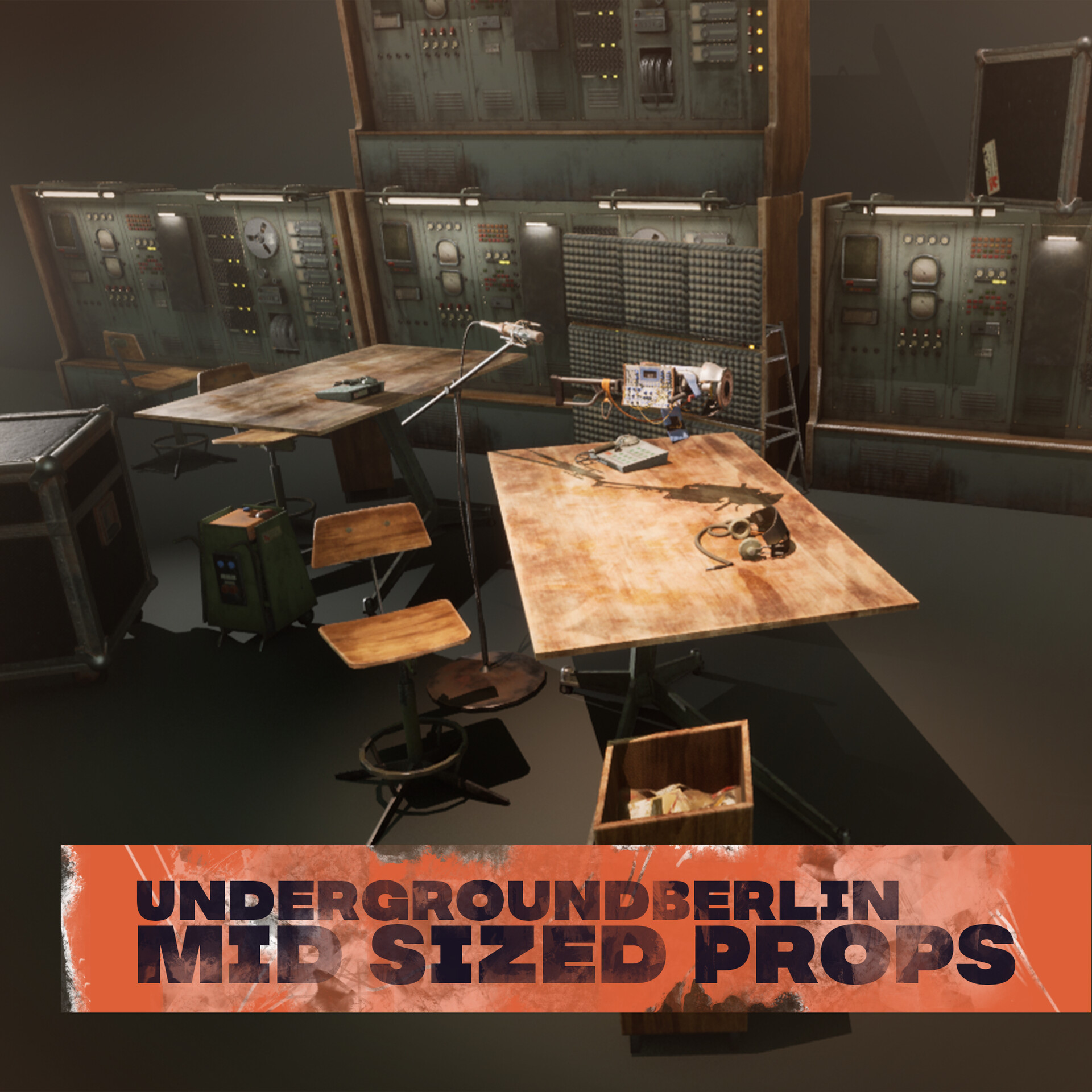 ArtStation - Mid Sized Props