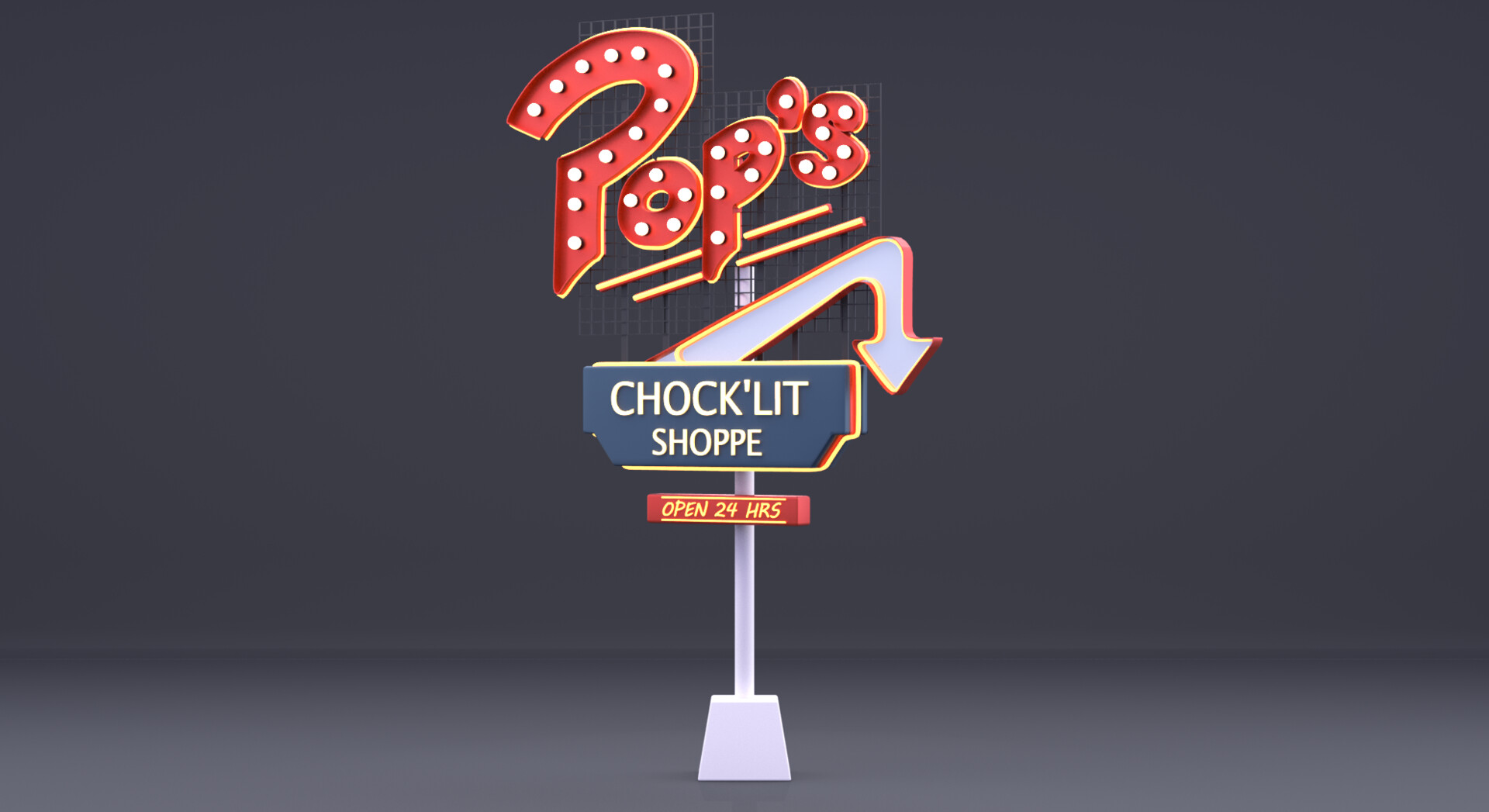 ArtStation - Pop's Diner - Riverdale