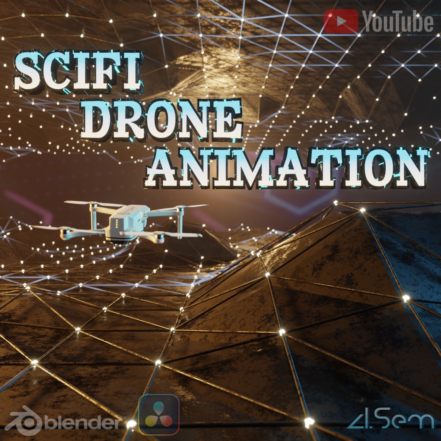 Semih - Scifi Drone Animation