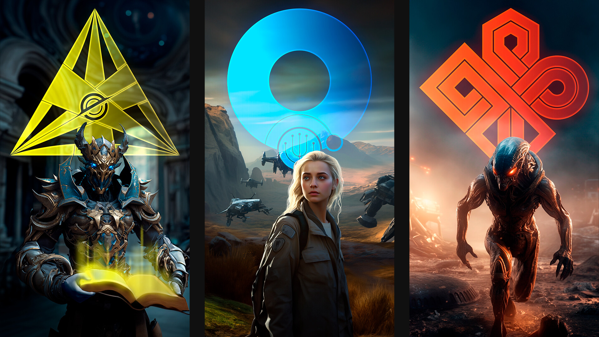 Miguel Gutierrez - RPG Race Icons (Sci-Fi)