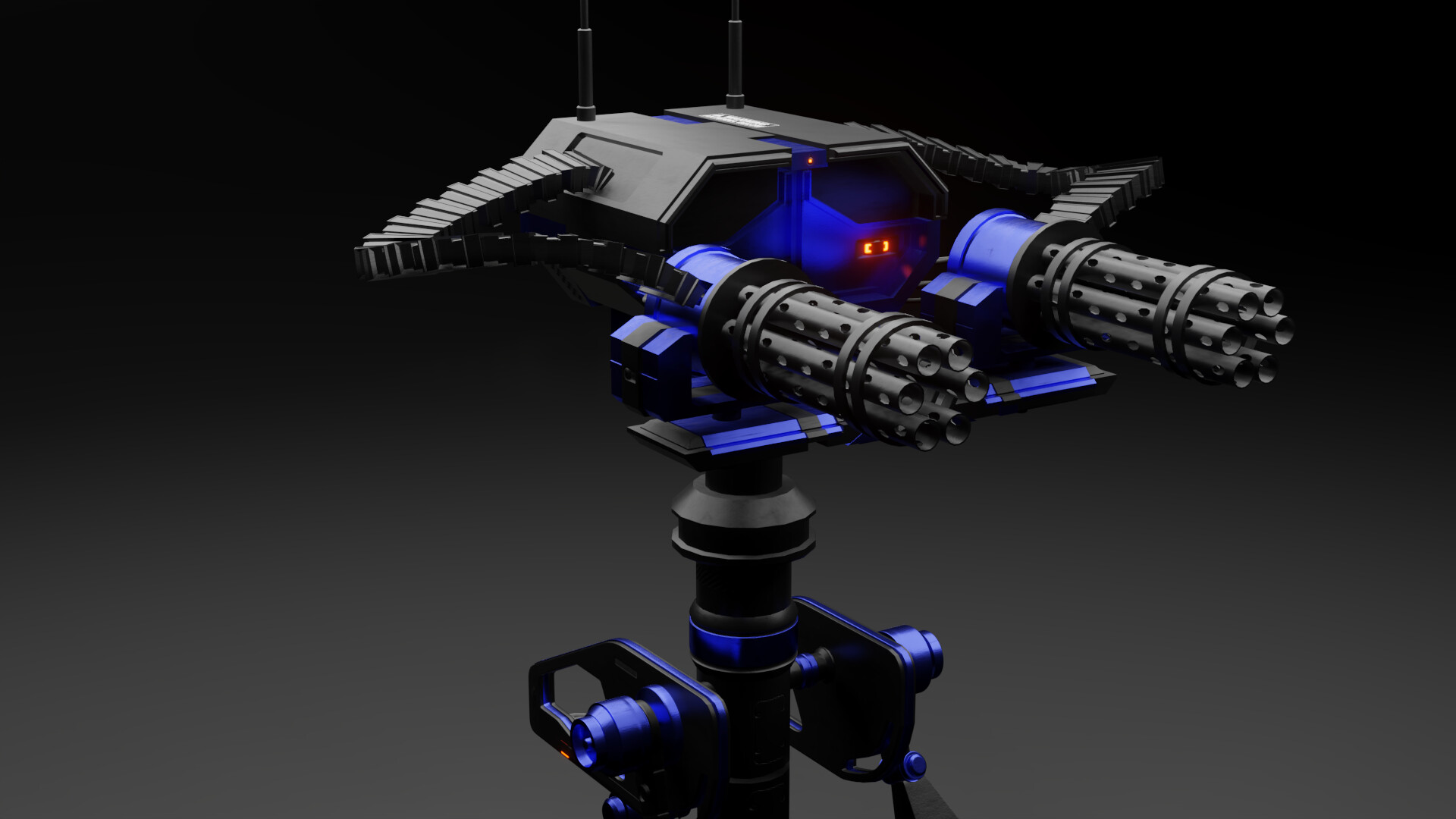 ArtStation - Sentry Gun