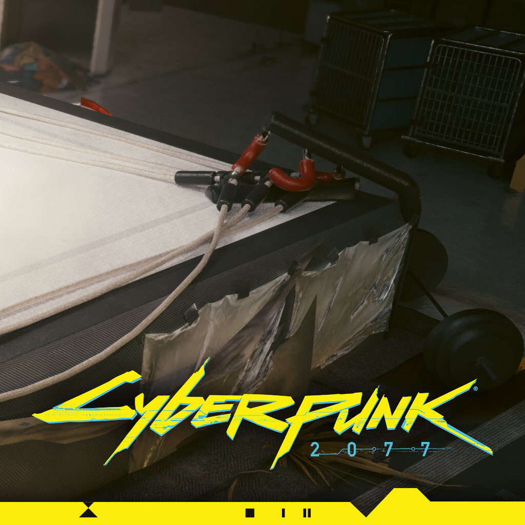 ArtStation - Cyberpunk 2077 Boxing Ring