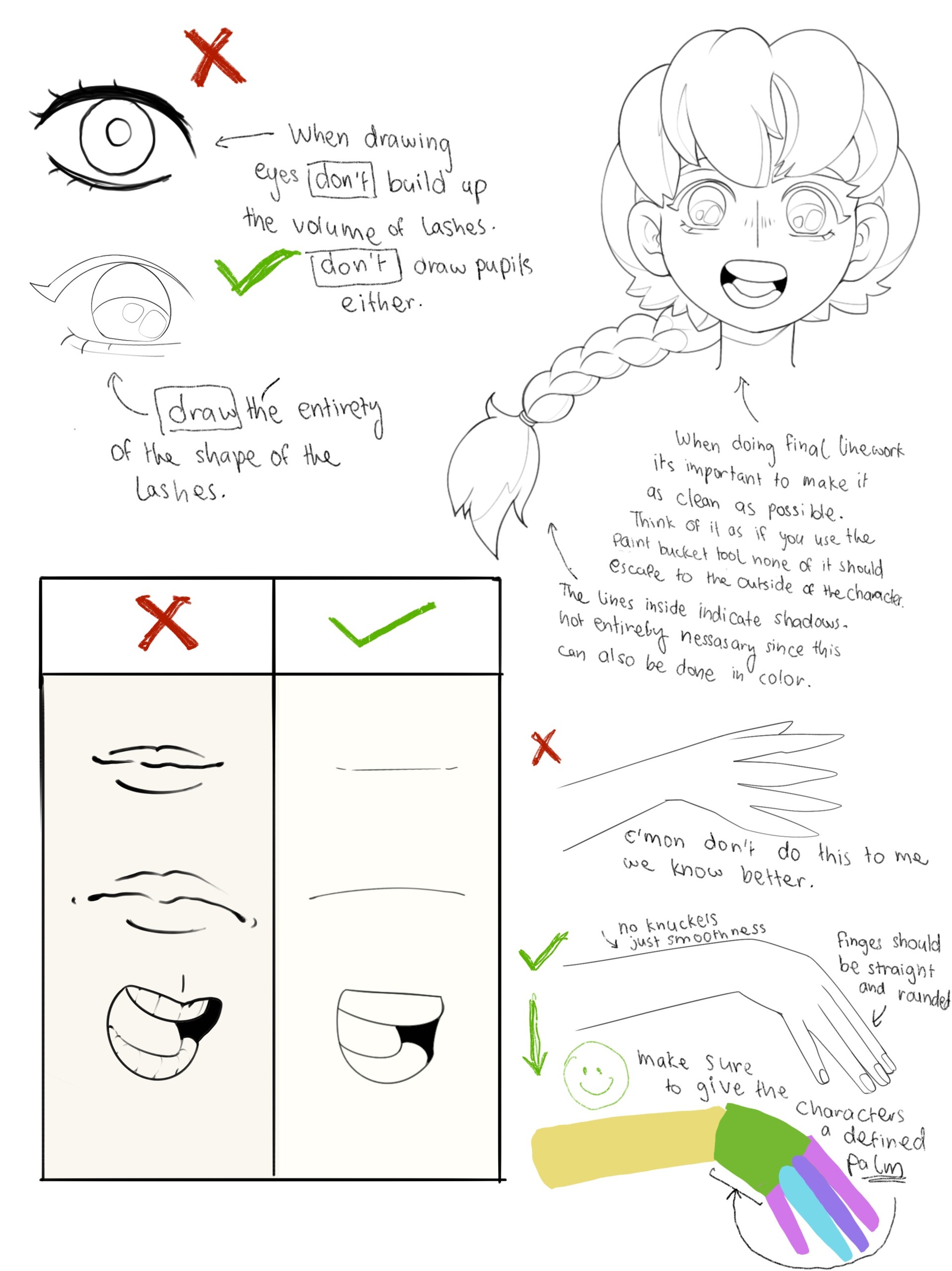 ArtStation - A Style Guide for Those Certain Anime lovers