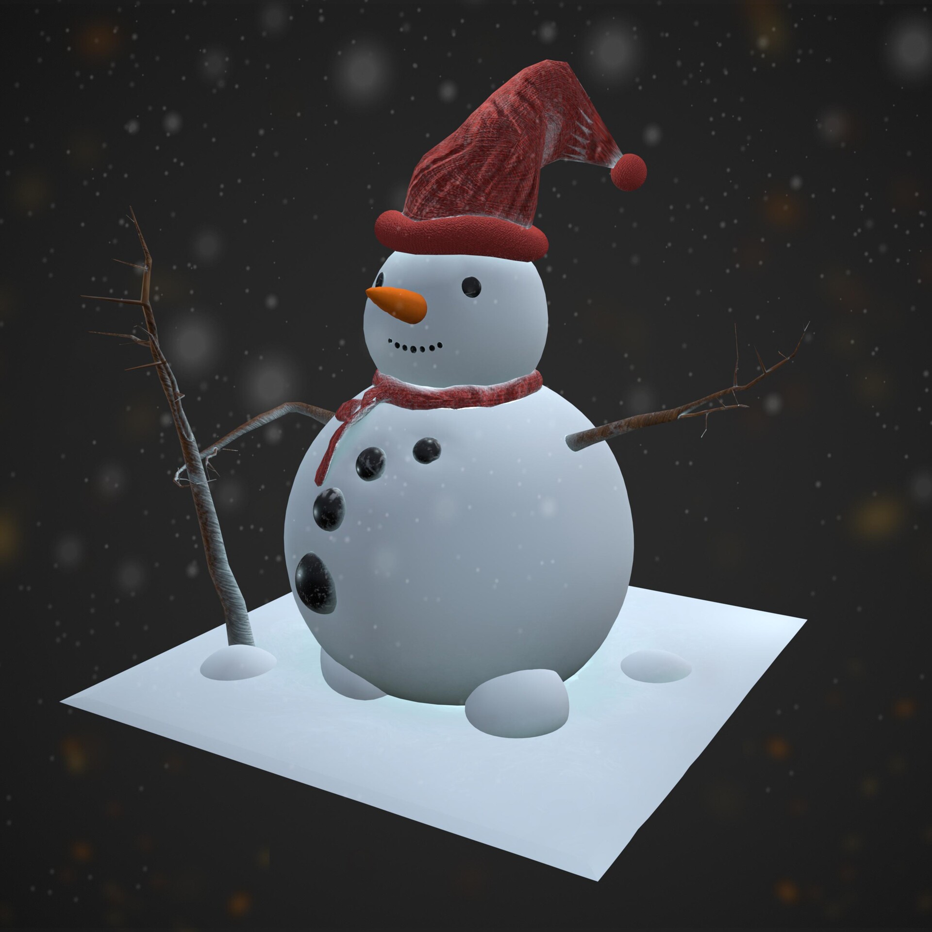 ArtStation - Snowman